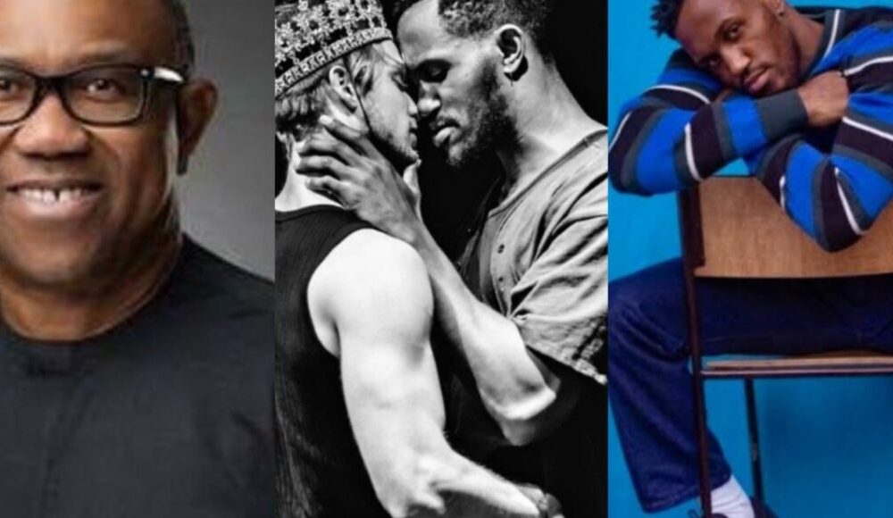 Oseloka, Peter Obi’s Son Appears in Gay Magazine – First Weekly Magazine