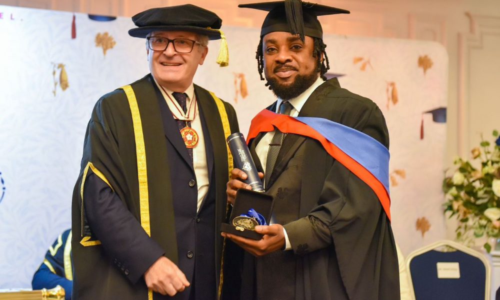 Juju Music Maestro, King Segun Blessing, Earns Diploma Degree from ...