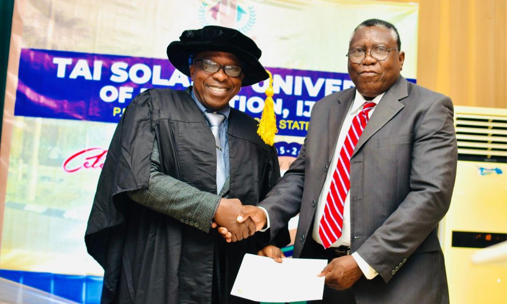 Tai Solarin Has Witnessed Remarkable Progress In 20 Years-Vice ...