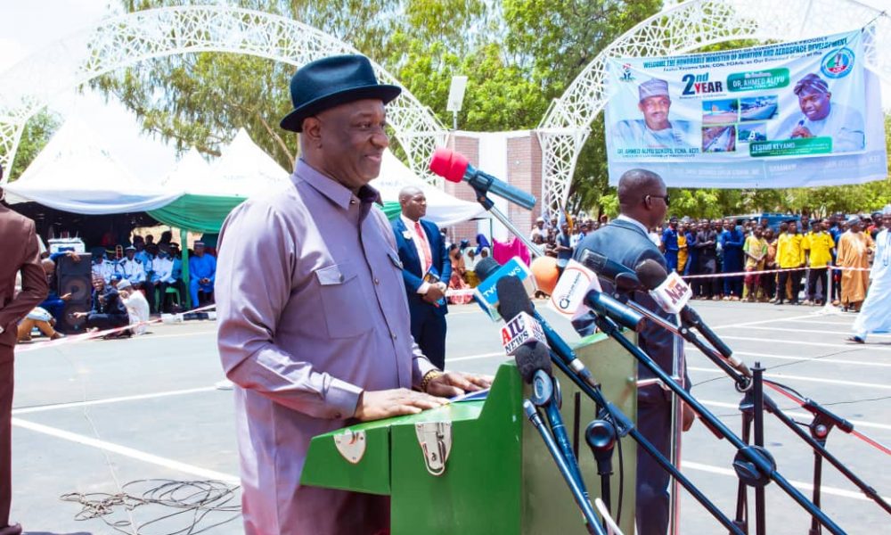 Keyamo Commissions New Access Road To Sokoto Airport, Lays Foundation ...