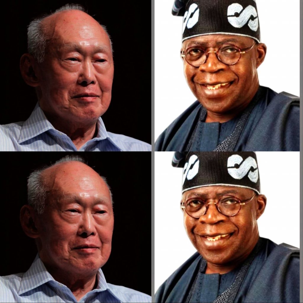 Like Lee Kuan Yew, Like Bola Ahmed Tinubu – First Weekly Magazine